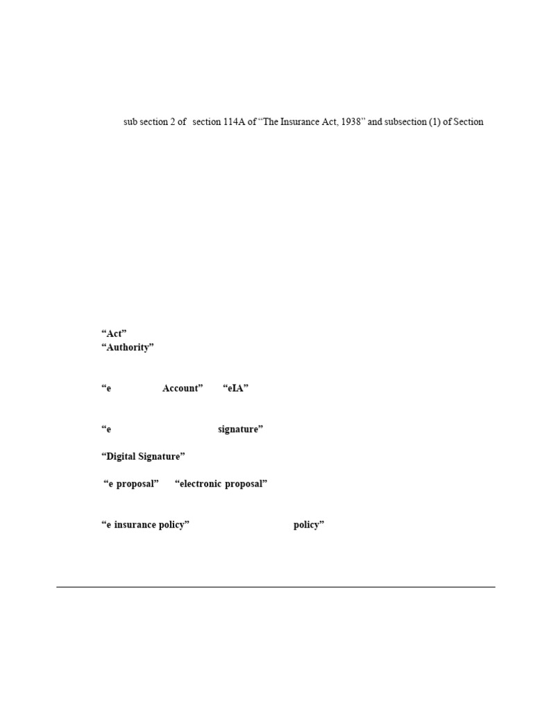 Understanding e-Insurance Account Number | PDF | Insurance | Finance ...