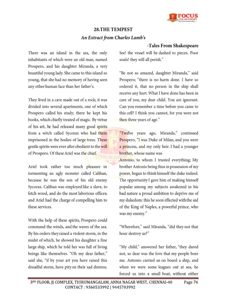 28.the Tempest | PDF