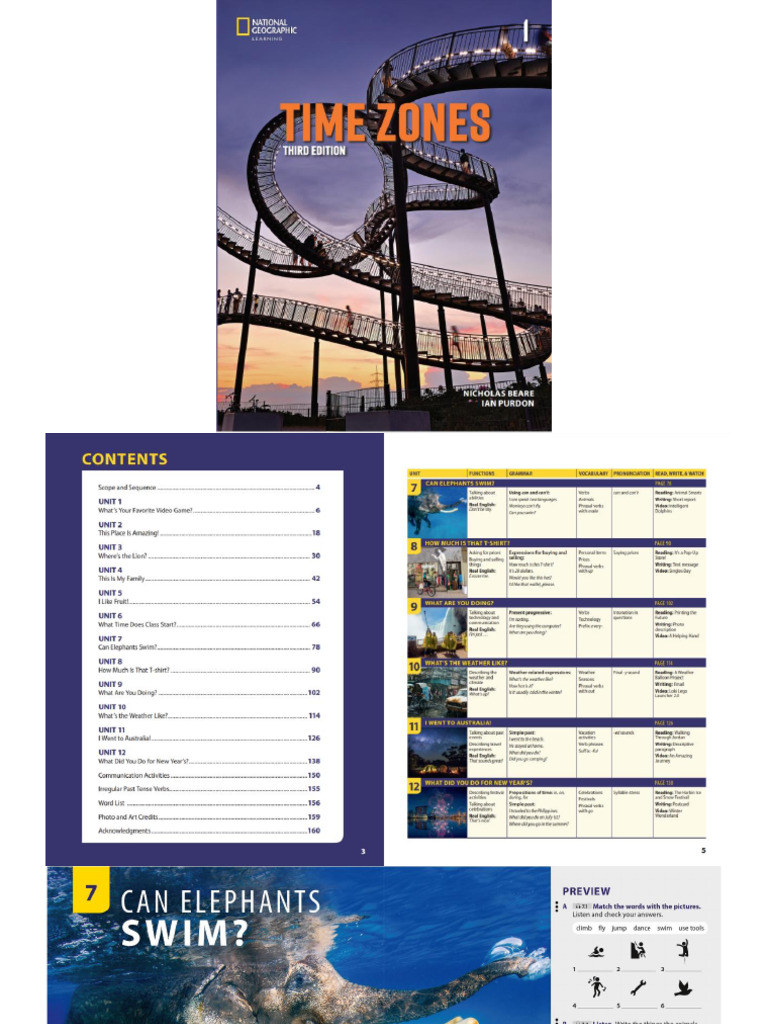 Time Zones 1 - Units 7-12 | PDF