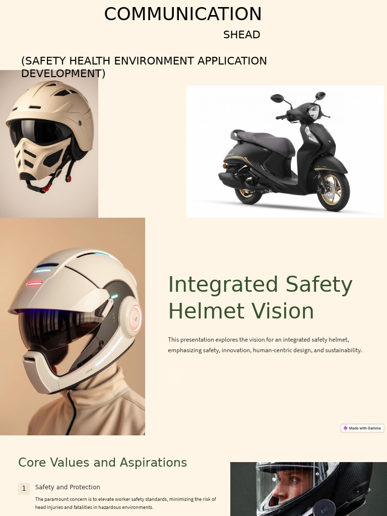 Integrated Safety Helmet Vision | PDF