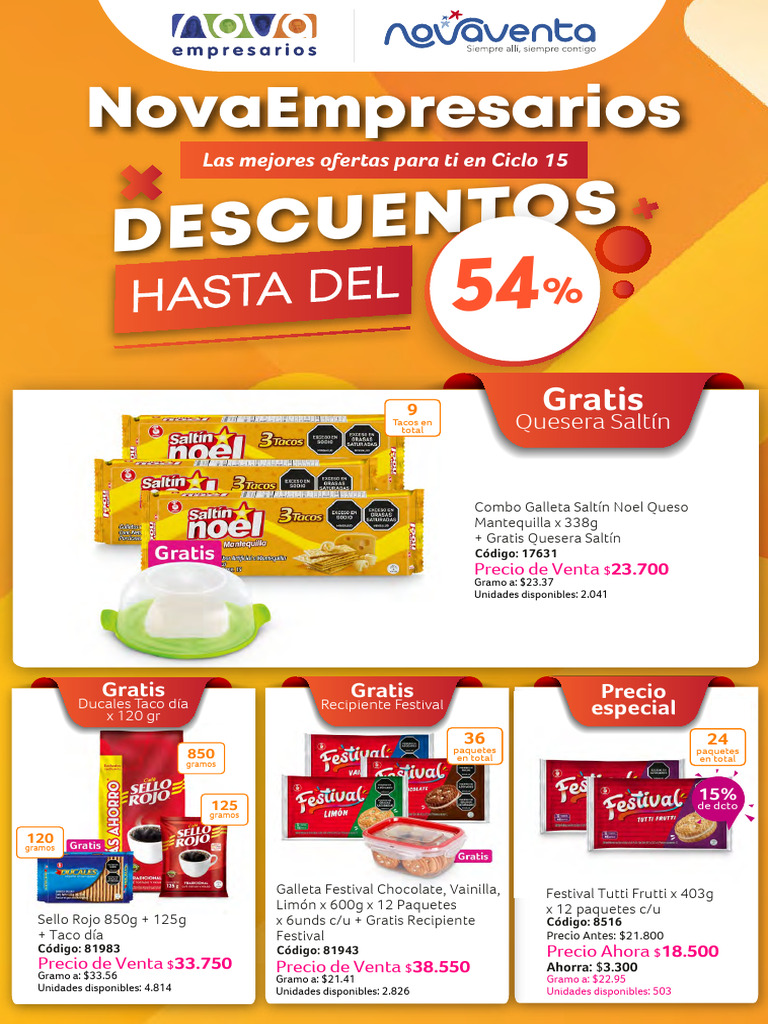 Ecard C15 Frios | PDF