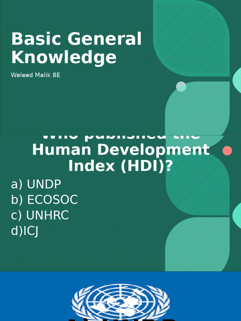 Basic General Knowledge Quiz | PDF