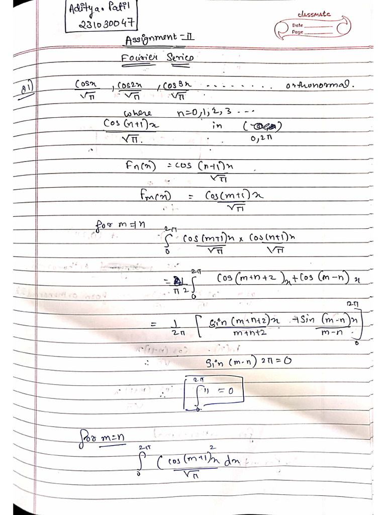 Maths Assignment 2 | PDF
