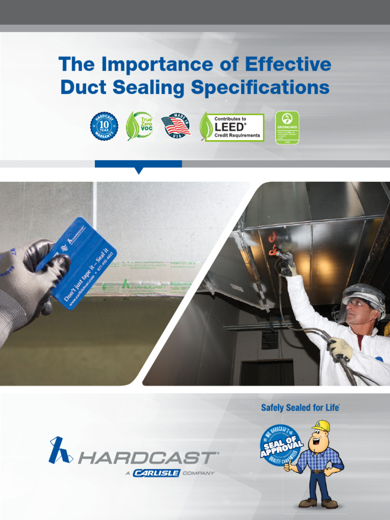 7949 en The Importance of Effective Duct Sealing Specifications | PDF