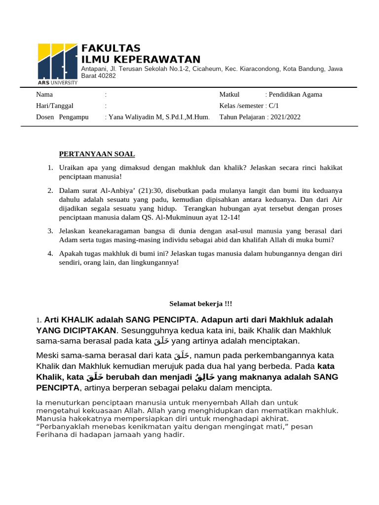 TUGAS PA Salinan | PDF