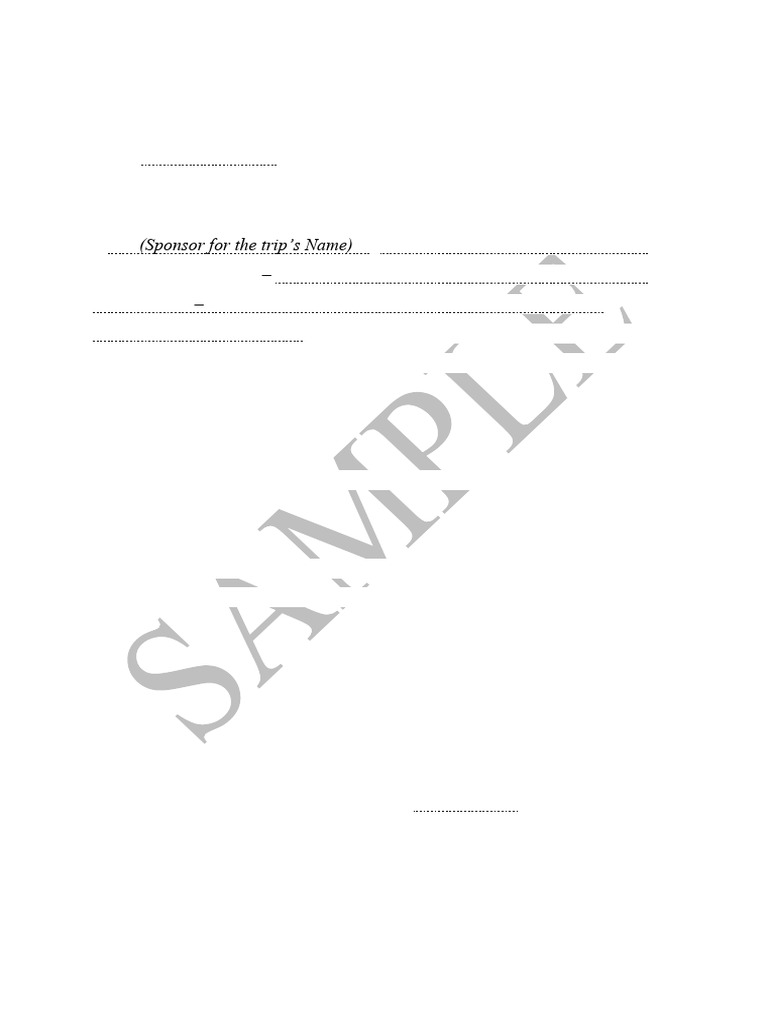 Financial Support Certification Letter | PDF | Law | Social Science