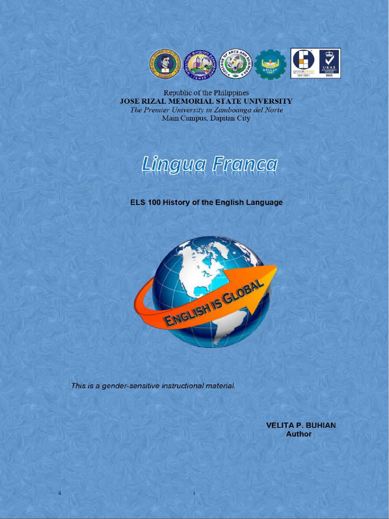 Cas Dap Ab-Els Els 100 Module 1 Lingua Franca-1 | PDF