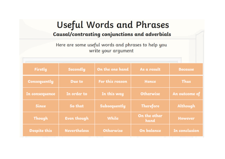 Home Learning Week 3 English Causal Conjunctions | PDF