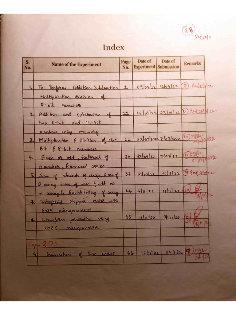 Lab Record MPMC | PDF