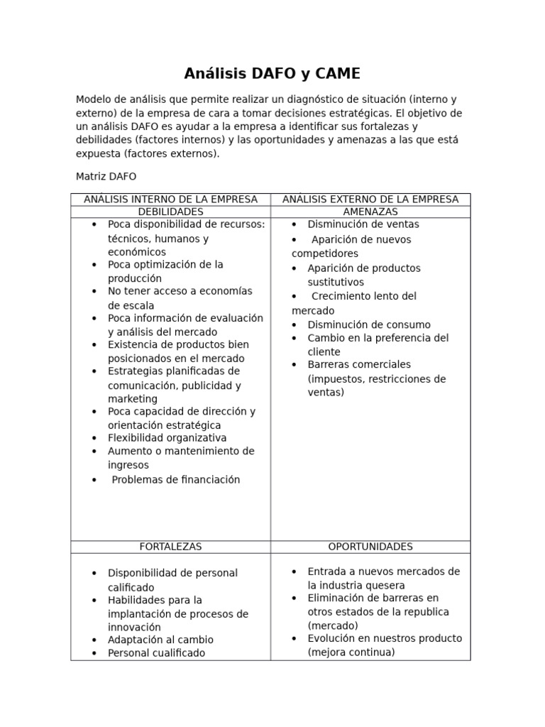 Analisis Dafo y Came | PDF