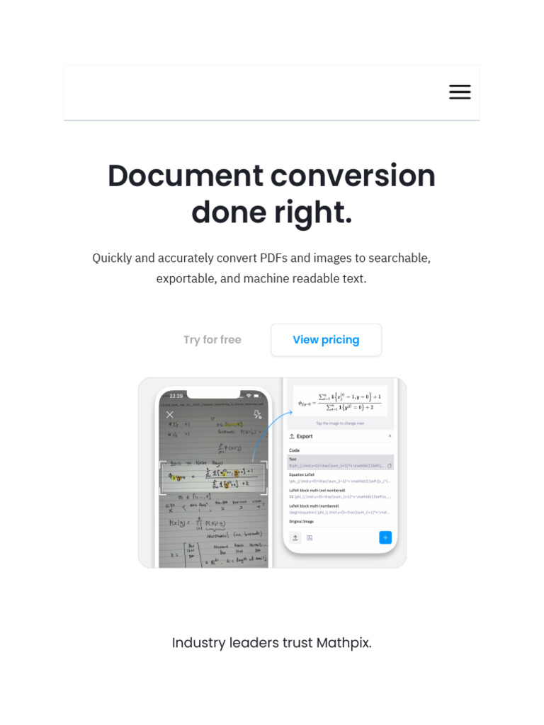 Mathpix_ Document conversion done right | PDF