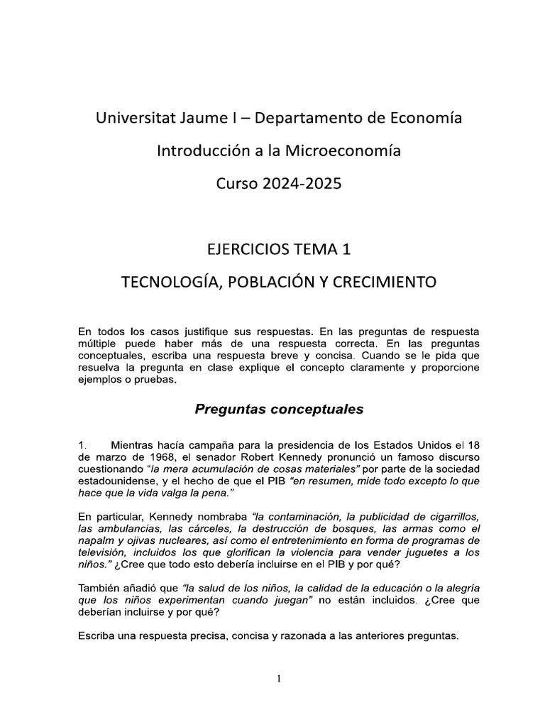 Httpsaulavirtual.uji.Espluginfile.php6965378mod Resourcecontent32425ejerciciostema1.PDF | PDF