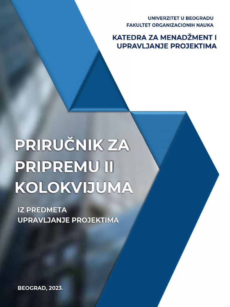 UP - Priručnik - II Kolokvijum | PDF