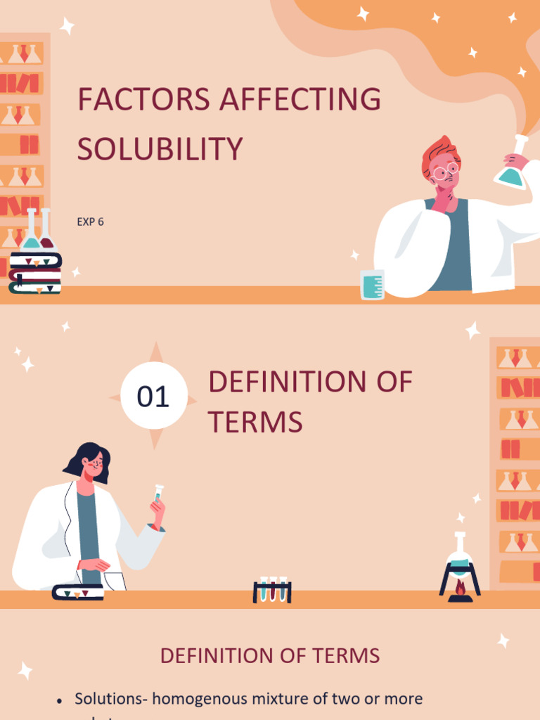 EXP 6 Factors Affecting Solubility - 241015 - 205322 | PDF