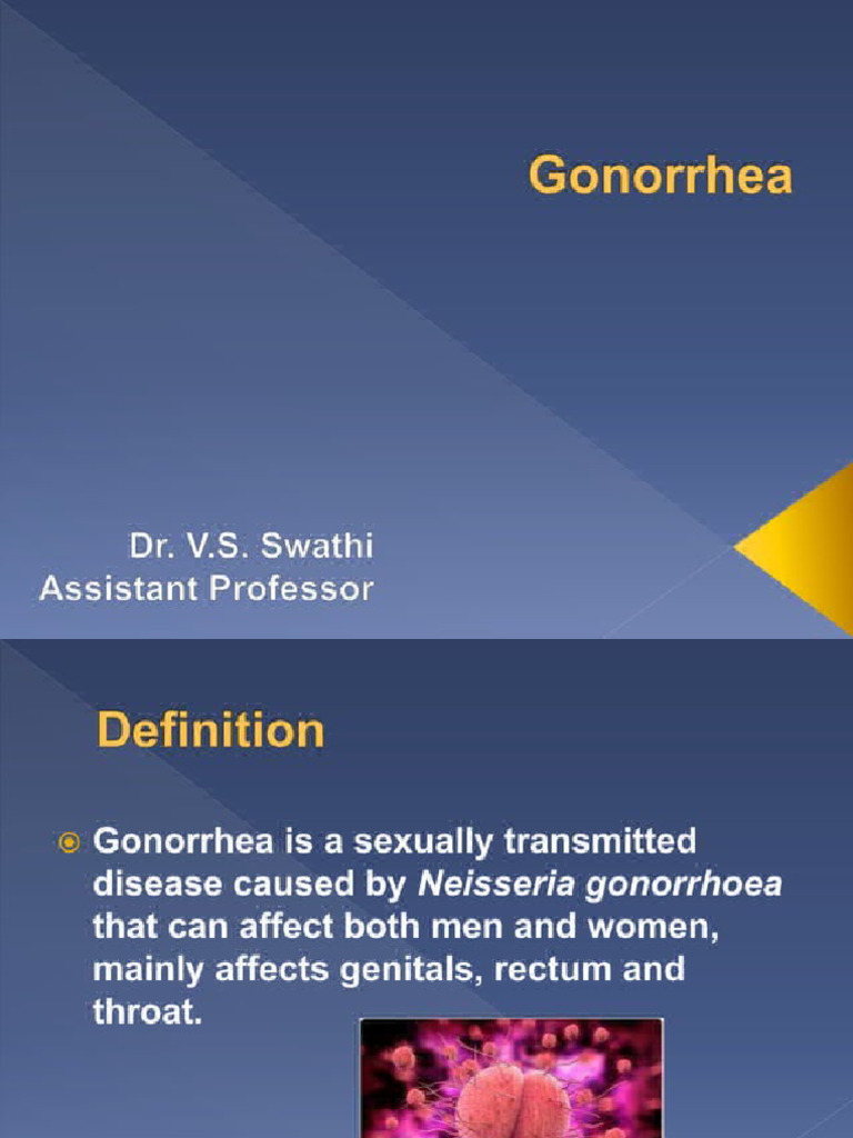 Gonorrhea 2 | PDF