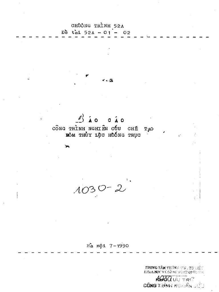 Bơm Hư NG TR C | PDF