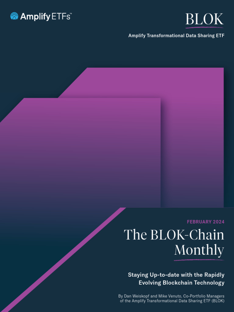 BLOK-Chain Monthly 2024 February | PDF | Investment Fund | Investing