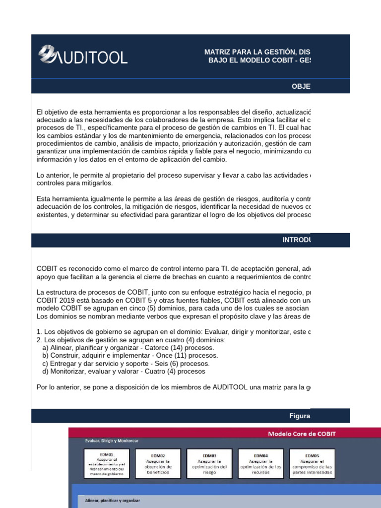 Matriz para La Gestión, Diseño y Control de Riesgos Bajo El Modelo ...