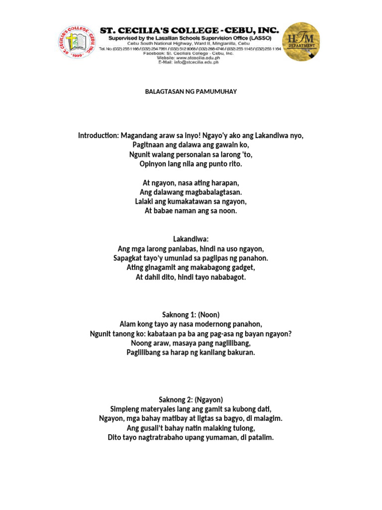 Group-8 Balagtasan | PDF