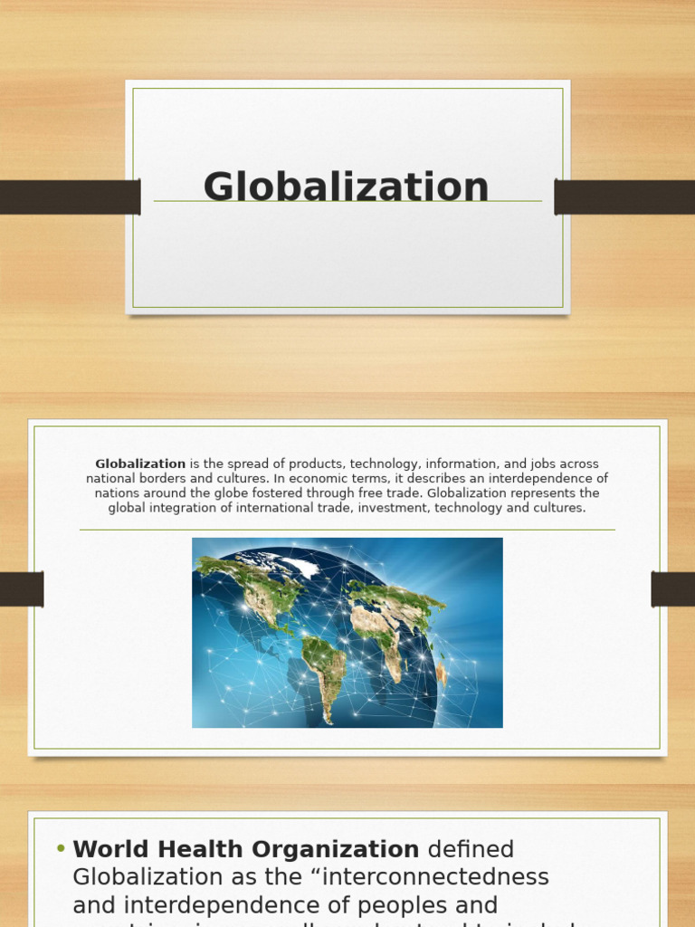 Lesson 1 Globalization | PDF