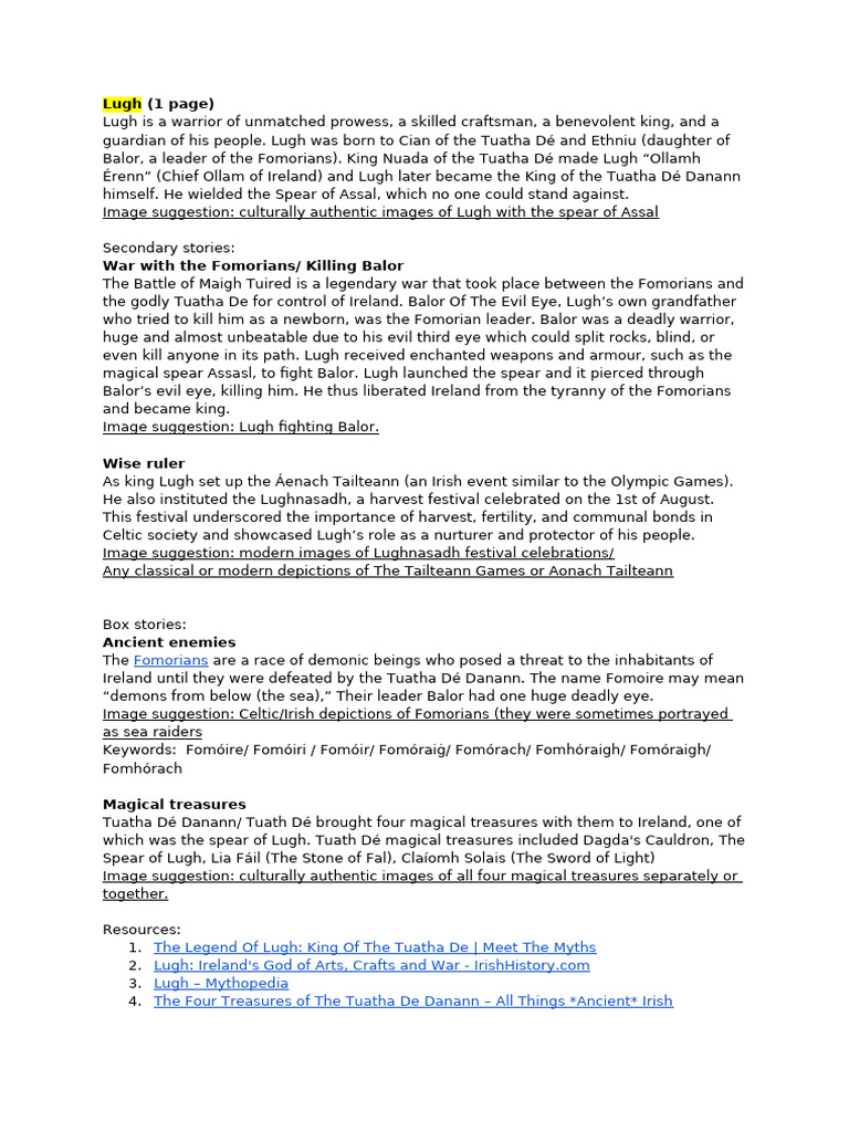 Lugh - Ragnar | PDF