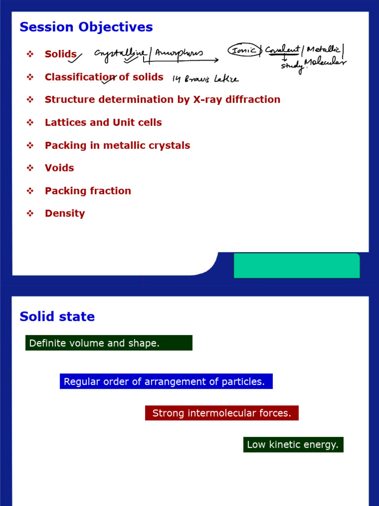 Solid State Ppt-manpada | PDF
