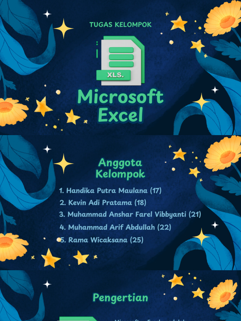 Tugas Presentasi Informatika (Excel) - 20241015 - 085233 - 0000 | PDF