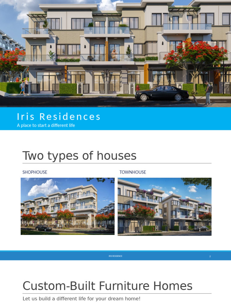 PowerPoint - Project 12 - Iris Residence | PDF