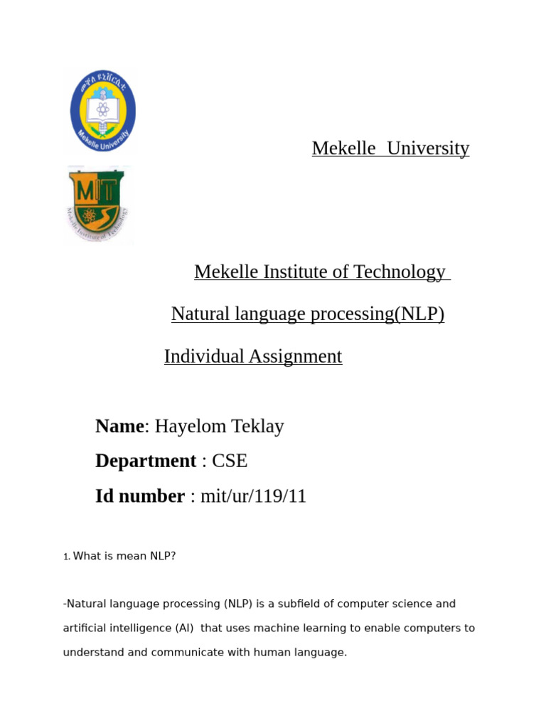 Hayelom Teklay 119 11 | PDF