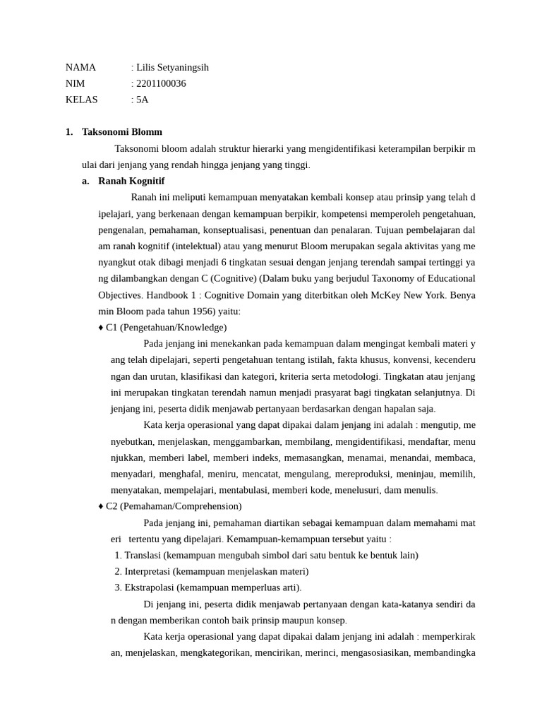 Tugas Evaluasi | PDF
