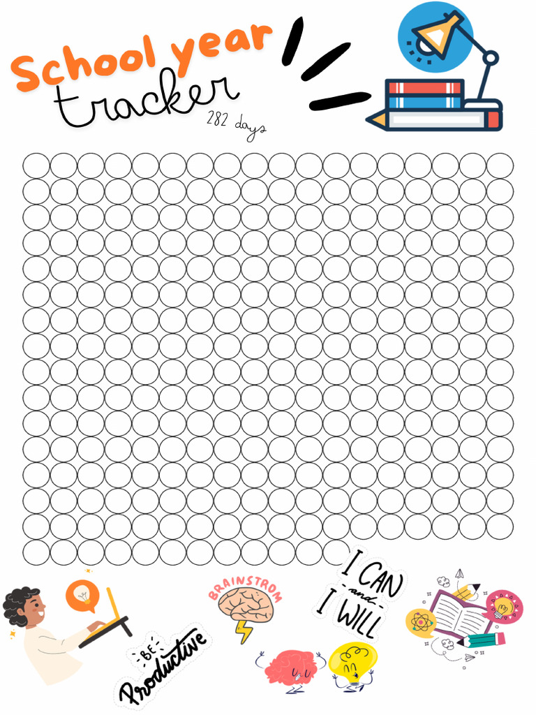 School Year Tracker | PDF