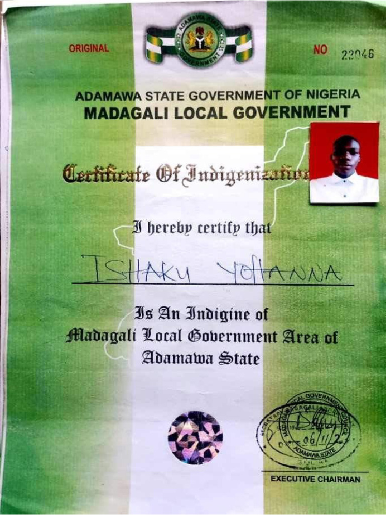 Adamawa Indigine | PDF