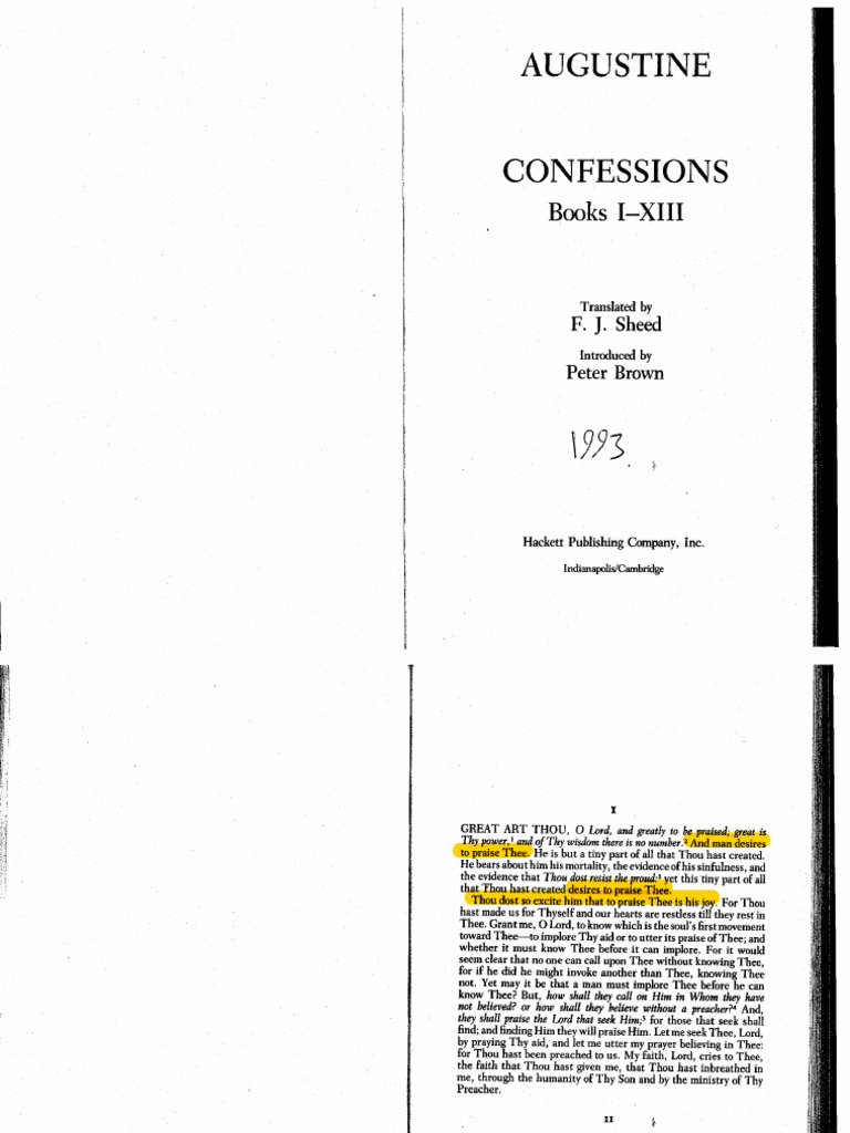 Augustine_Confessions | PDF Augustine_Confessions | PDF