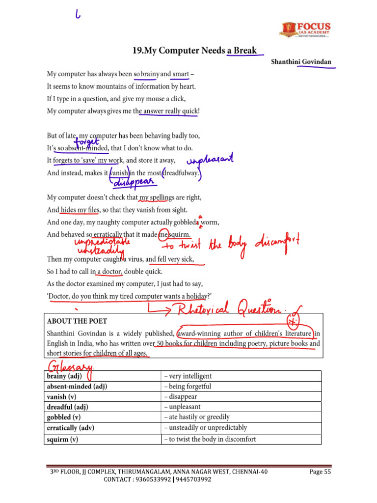 19.my Computer Needs A Break | PDF