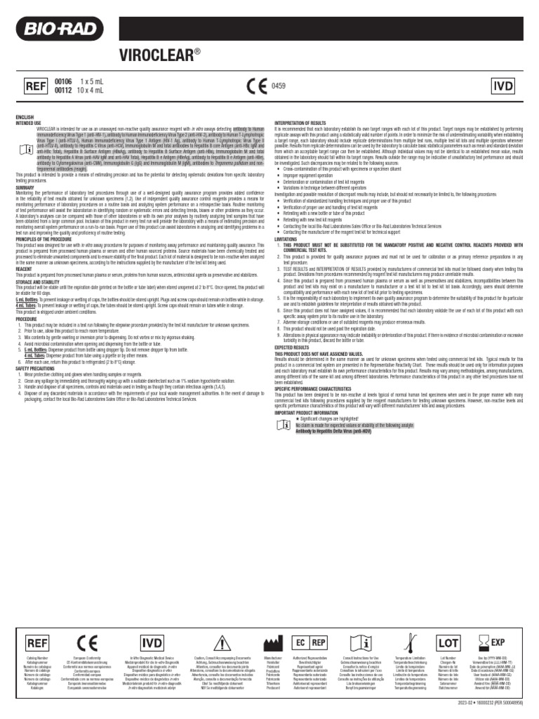 Viroclear | PDF