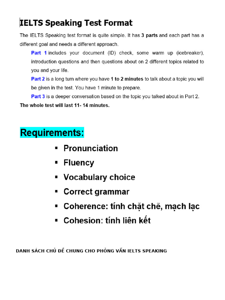 Speaking Scripts IE Three | PDF