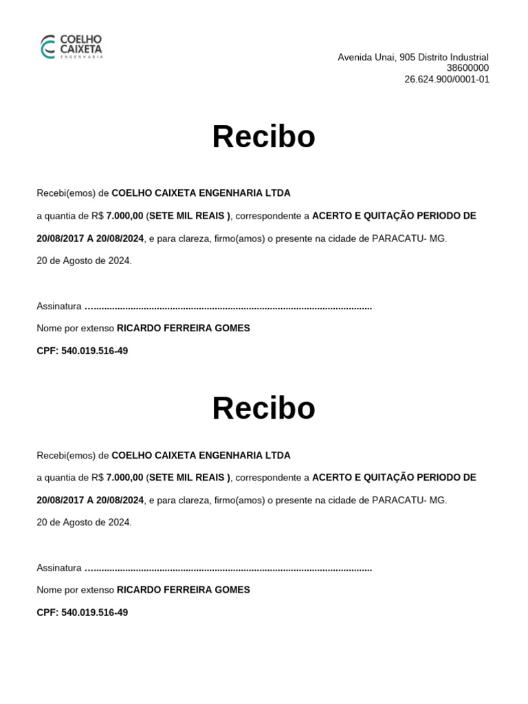 modelo-recibo-simples-para-impressao | PDF