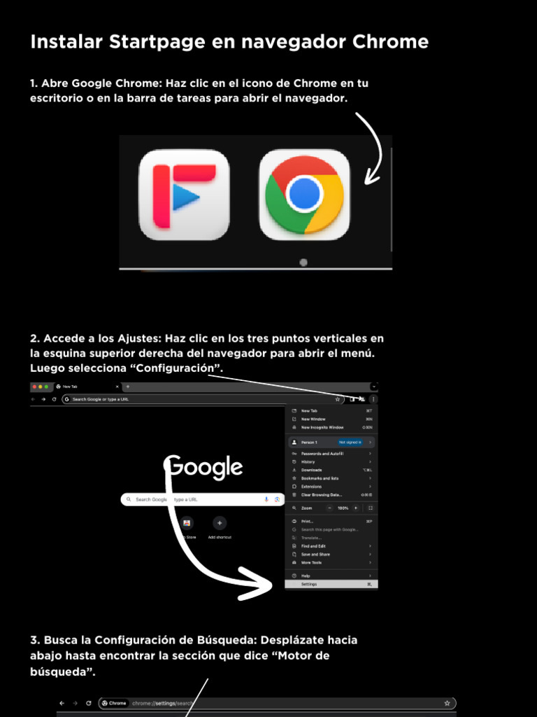 Guía Visual Startpage Pdf
