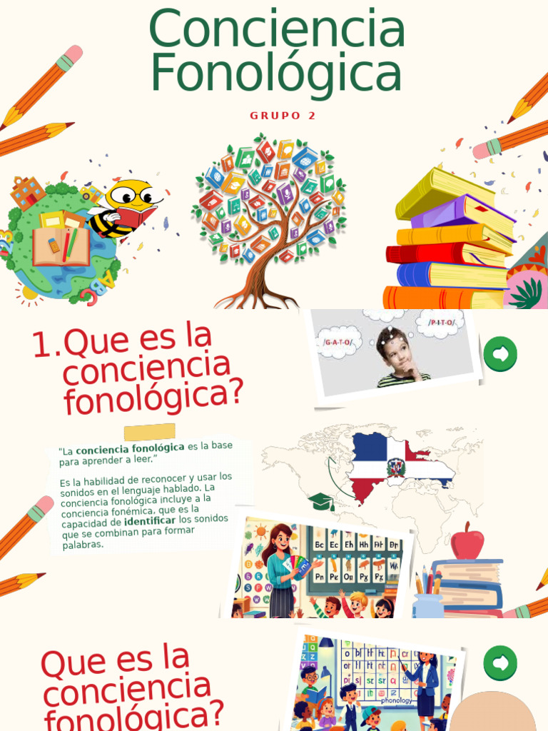 Conciencia Fonologica | PDF