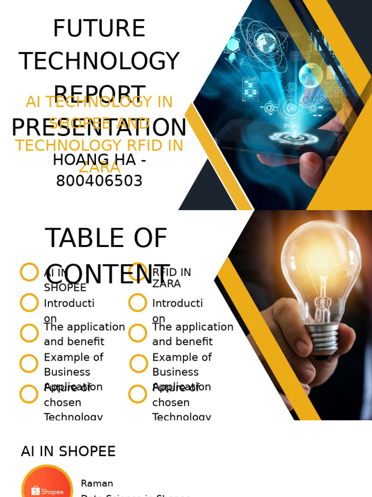 Hoang Ha - 800406503 - Future Technology Report | PDF