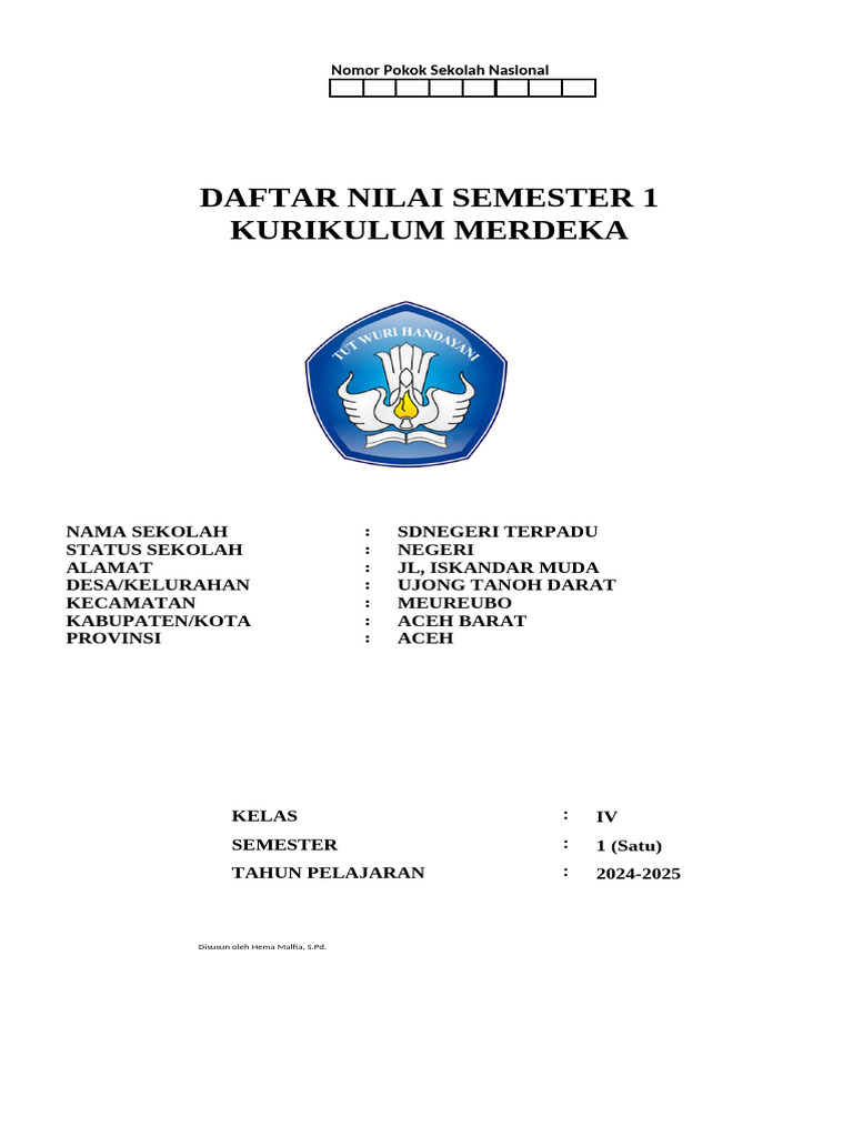 Daftar Nilai Kumer | PDF