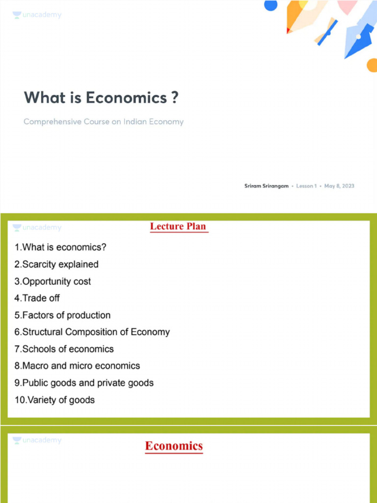 What Is Economics No Anno 1724192624997 | PDF