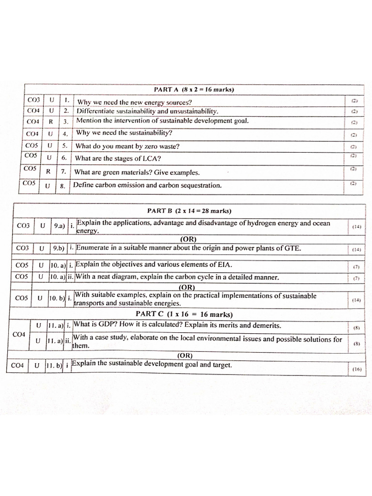 Evs Questions | PDF