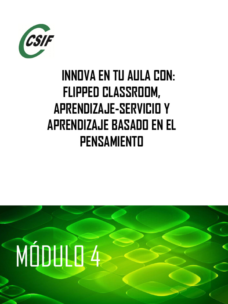 Módulo 04 Innova en Tu Aula. Enlaces Originales | PDF