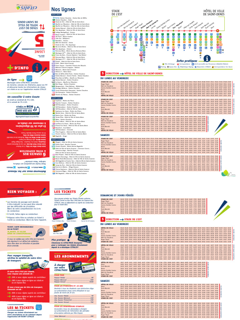 Ligne 571 Horaires 2023