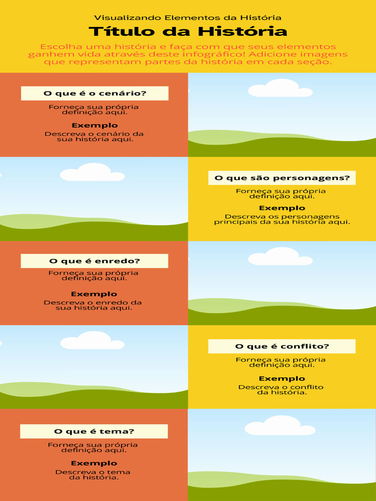 Template storytelling com imagens | PDF