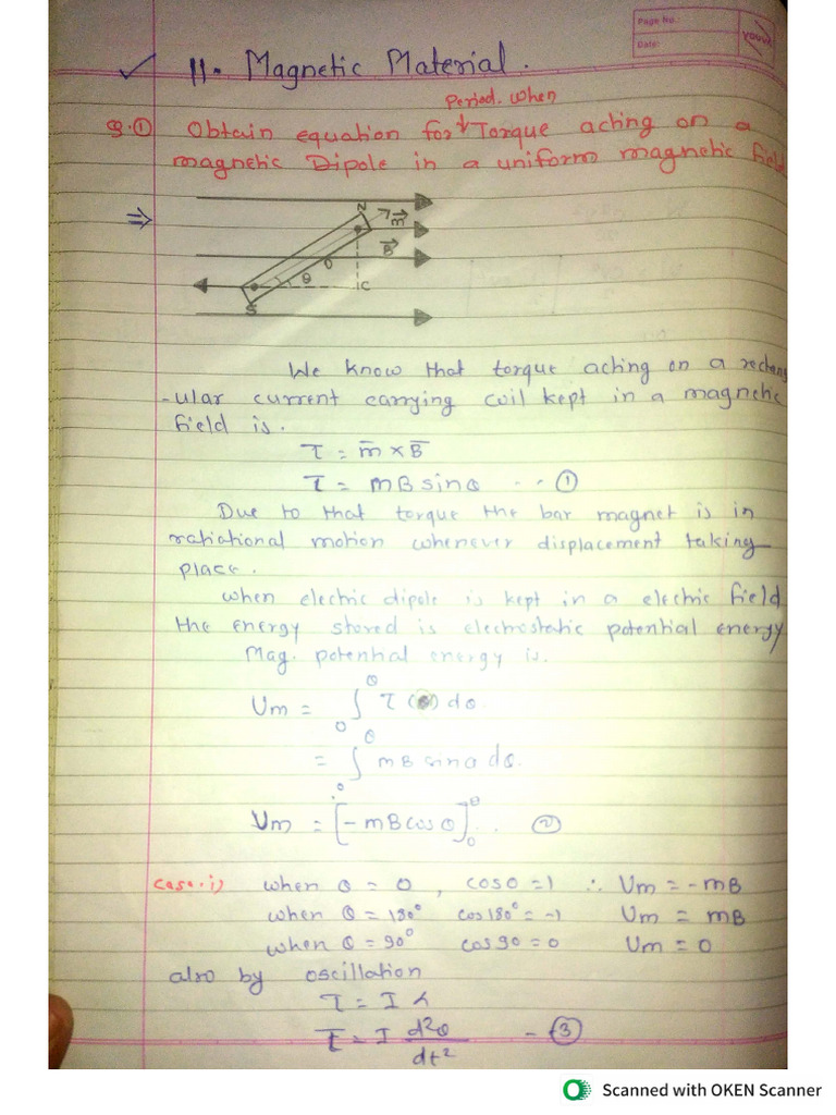 Magnetic Material | PDF