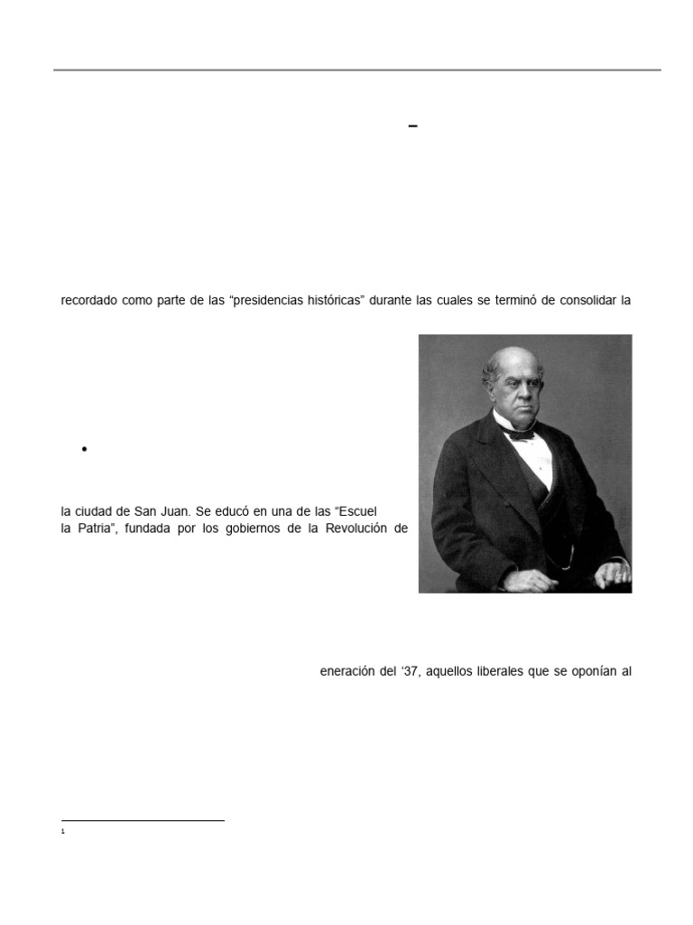 APUNTE-Domingo Faustino Sarmiento-FACUNDO | PDF