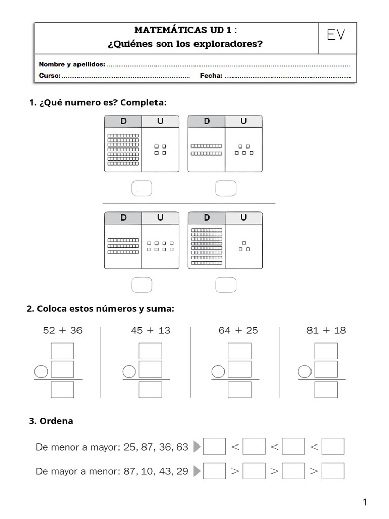 Examen de Mate UD1 | PDF