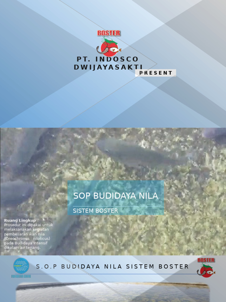 Sop Nila Sistem Boster | PDF